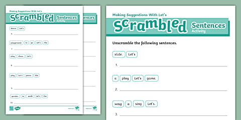 Core Words Interactive Sentence Making Activity