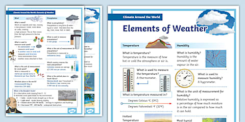 Weather and Climate Revision Assessment