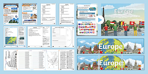 Europe Fact File Template