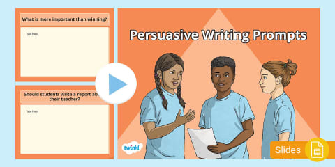 PERSUADER Poster for Senior Writing