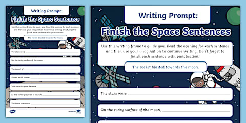 Outer Space Writing Prompts
