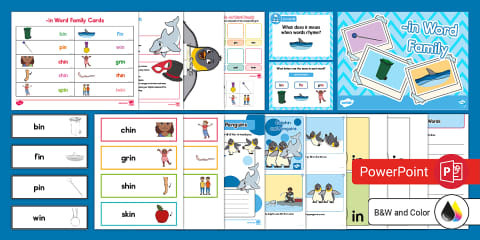 -et Word Family Resource Pack for K-1st Grade