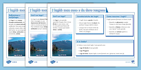 Gli ambienti: flora e fauna della montagna - fact file differenziato