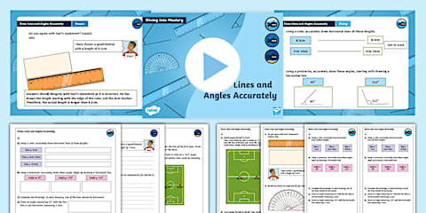 Year 5 Draw and Measure Angles Resource Pack