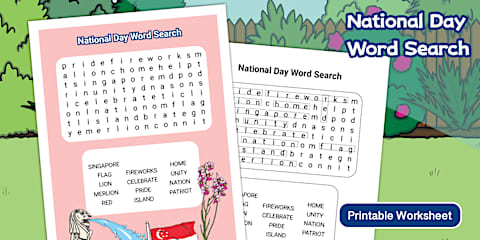 Singapore National Day Reading Comprehension KS2