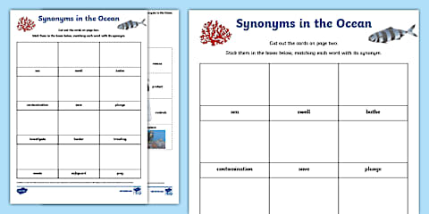 Synonyms and Antonyms: Planet XJ21