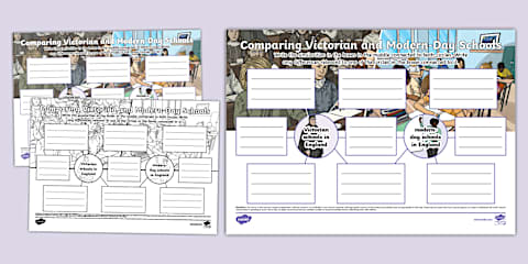 Victorian Era Rich and Poor Worksheet for 6th-8th Grade
