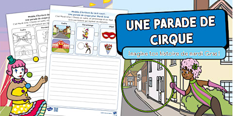 Poster de vocabulaire : le cirque
