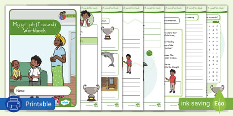 Grade 3 Phonics: gh ph (f): Flashcards