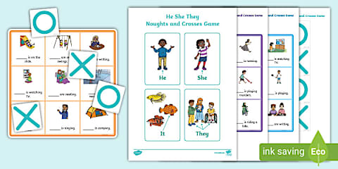 He, She, His, Her Pronoun Activity