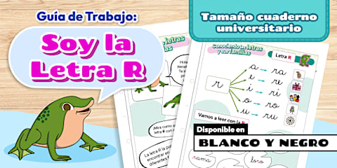 Cuadernillo: Mi Libro de la Letra R
