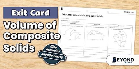 Area and Volume Formulas Bingo