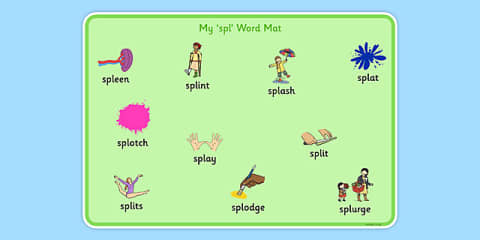 2 Syllable SPL Board Game