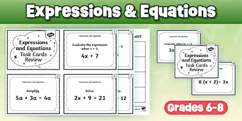 Graphing Inequalities on a Number Line Reference Sheet for 6th-8th Grade
