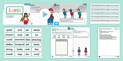 'm', 'mm' and 'mb' Phoneme Spotter Story