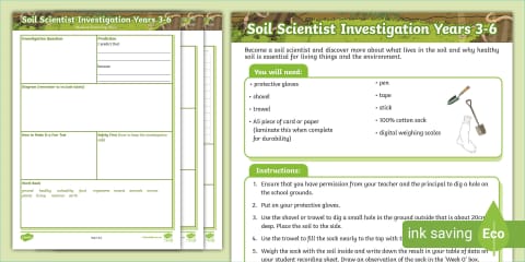 Types of Soil Facts and Activity Sheet - Twinkl - KS2