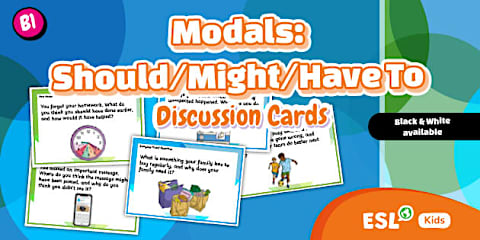 ESL Modals: Should/Have to Quiz [Kids, B1]
