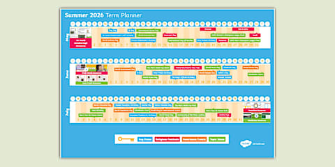 2025-2026 School Year at a Glance Calendar