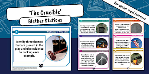 The Crucible: Theme Mind Maps