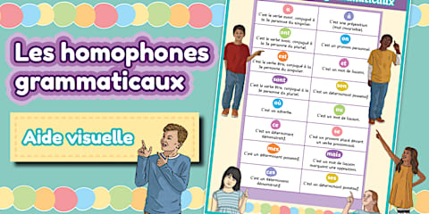 French Homophones Worksheet
