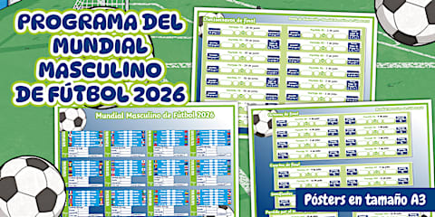 Copa del Mundo 2026: banderas, nombres y colores