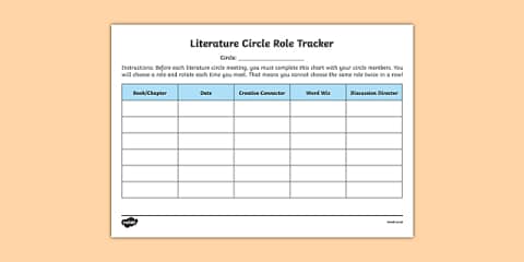 Literature Circle Pack