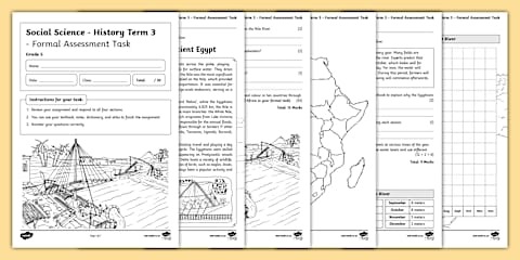 Grade 5 Technology - Term 3 - Test (CAPS Aligned)