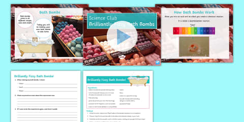 Bath Bombs STEM Activity