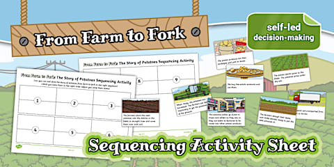 All About From Farm to Fork Differentiated Reading Comprehension