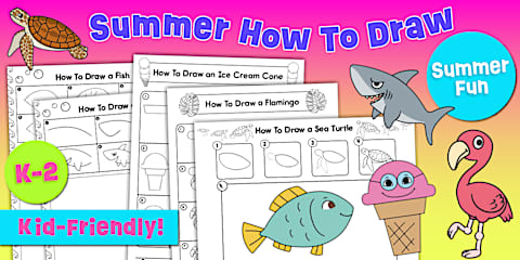 Step-By-Step Directed Drawing Pack for Beginners