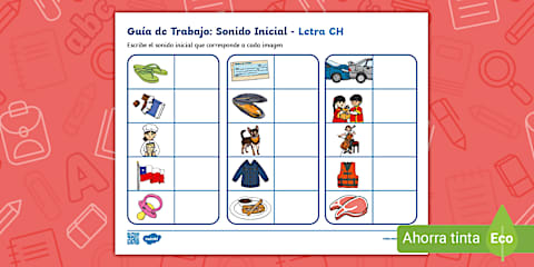 Mis Primeras Lecturas: Letra CH