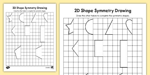 Grade 1: Introduction to Symmetry PowerPoint