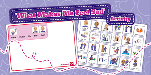 Twinkl Symbols: 'What Makes Me Happy?' Activity