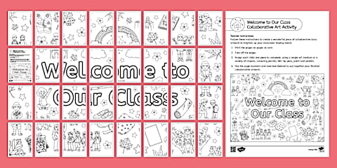Thank You Collaborative Art Activity