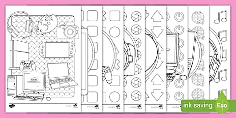 Computing Colouring Book Cover