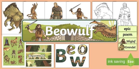 Beowulf Short Burst Writing Template