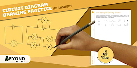 Electrical Circuit Symbols Matching Activity Interactive Game