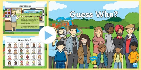 ESL Describing People PowerPoint [Adults, A2]