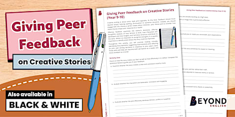 Discursive Writing Walkthrough Worksheet