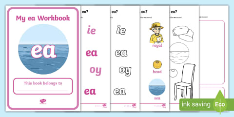'ea' Words - Phonics Differentiated Worksheets