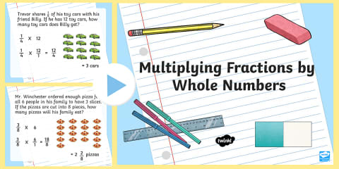 Fifth Grade Multiplying and Dividing Fractions PowerPoint & Google Slides