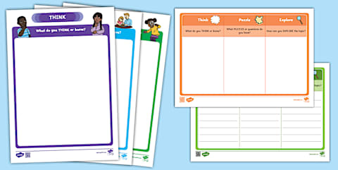 I See, I Think, I Wonder Worksheet