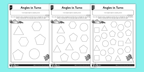 Year 3 Turns and Angles Problems - Twinkl