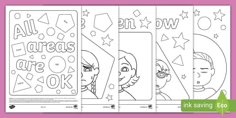 Twinkl Symbols: Areas of Self-Regulation Sorting Activity