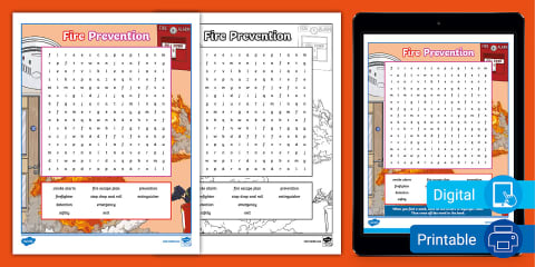 Fire Station Word Search