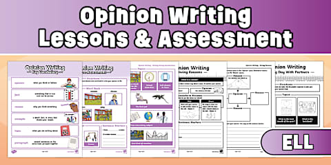 Winter Sentence Writing Puzzles for ELL