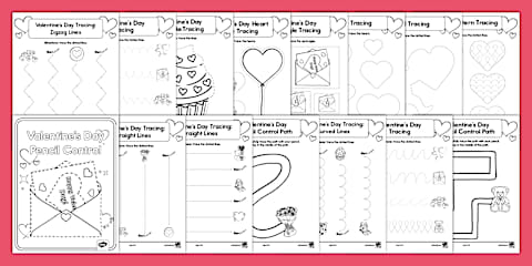 Valentine's Day Maths Hearts