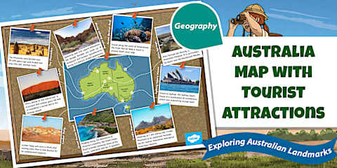 Australia Ocean Map