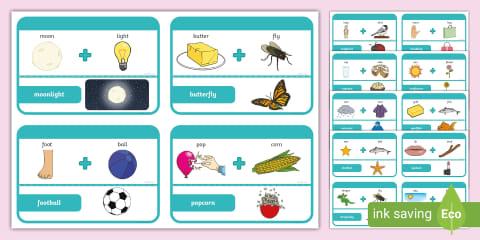 Compound Word Dominoes Game