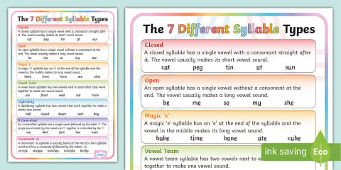Schwa Sound Family Game